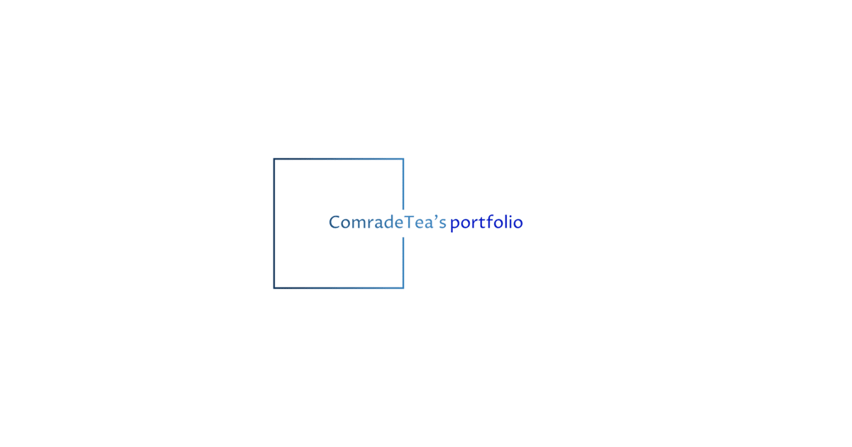 ComradeTea's portfolio